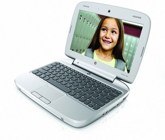 HP mini 100e je mini prenosnik po ceni in zmogljivosti primeren za ...