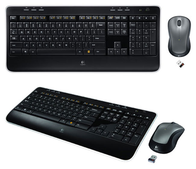 Logitech Wireless Combo MK520 ima multimedijske tipke in lasersko miško ...