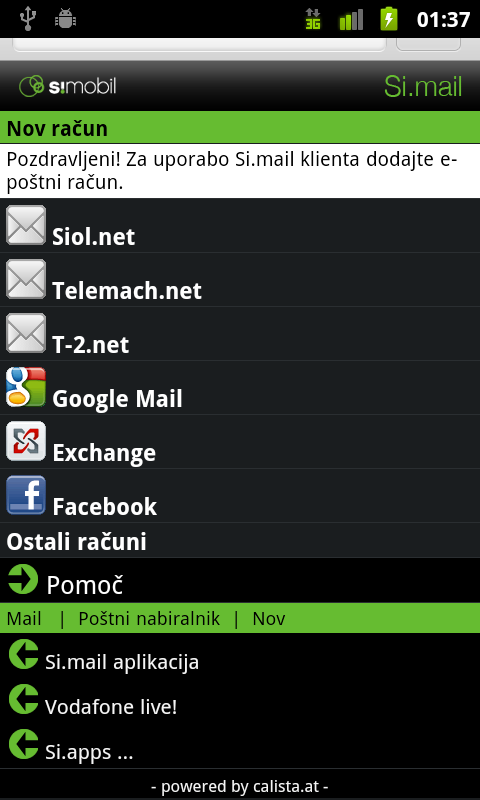 Si.mail, da bodo vsa elektronska pošta vedno pri roki by Simobil ...