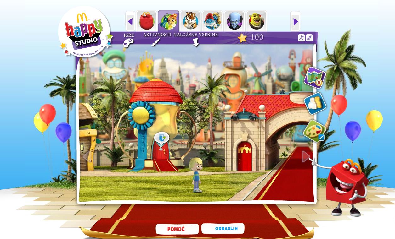 Happy studio/happystudio.com- svet zabave in igre by McDonald’s ...