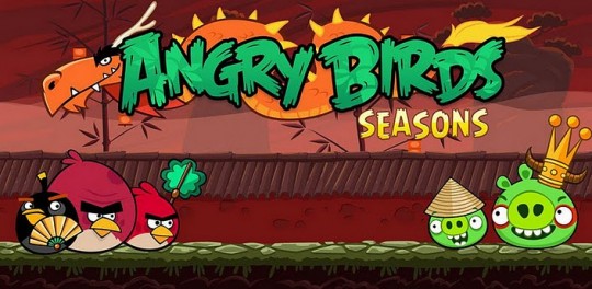 Angry Birds Seasons z novo posodobitvijo »Year of the Dragon« in 15-imi ...