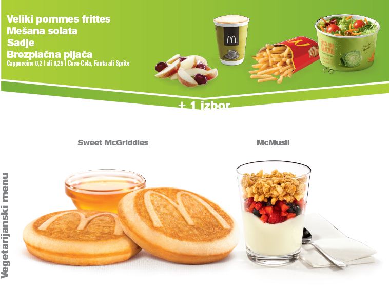 McDonald’s zajtrk in študentski boni vsak dan do 10.30 je na voljo 5 ...