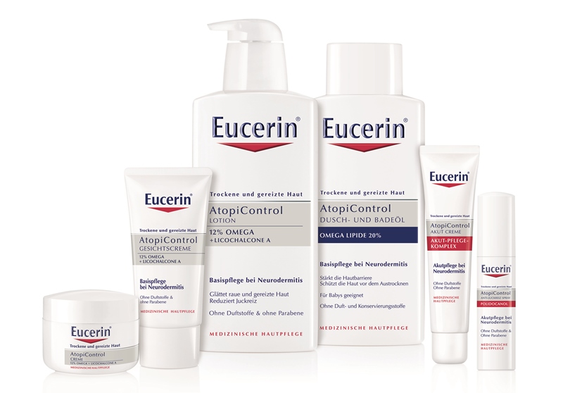 Eucerin AtopiControl linja namenjena negi atopijskega dermatitisa tudi ...