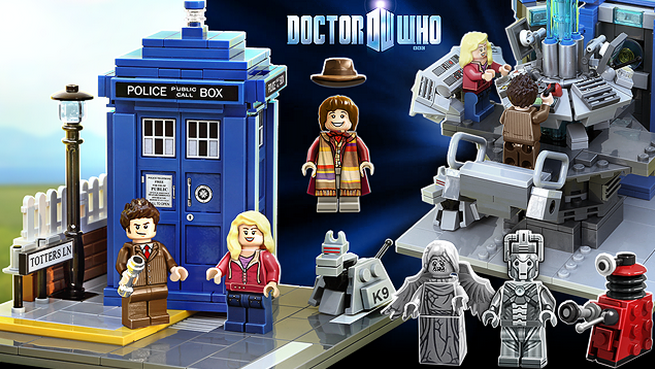 BBC-jeva serija Doctor Who končno z originalnim LEGO setom - UPORABNA STRAN