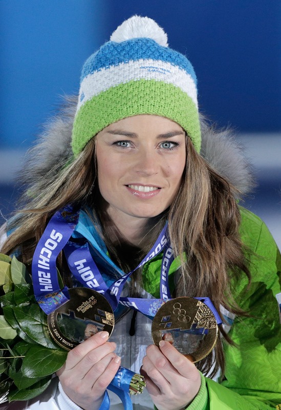 Tina Maze je ta vikend strokovna komentatorka Eurosportovih prenosov ...