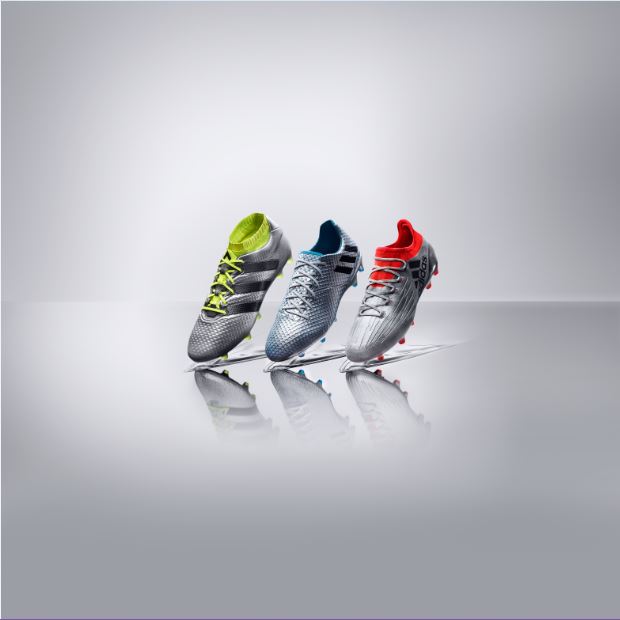 Adidas je za finale UEFA Lige prvakov pripravil kopačke v barvi kroma ...