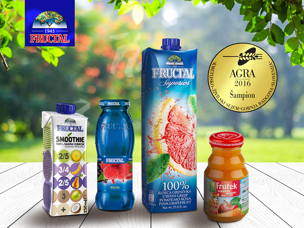 Fructal je na letošnjem mednarodnem ocenjevanju kakovosti izdelkov, ki ...