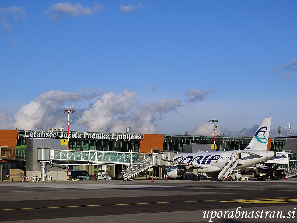 Letališče Brnik (Aerodrom Ljubljana) februarja 2017 s 15.4% rastjo ...