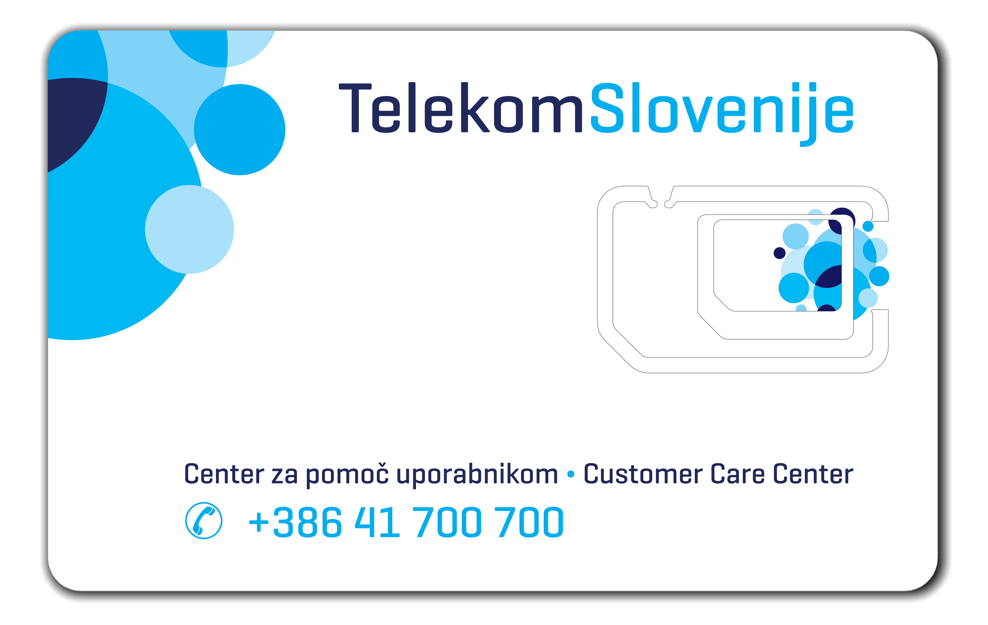 Zamenjava SIM kartice pri Telekomu Slovenije od 1.7.2017 2.95€, namesto ...
