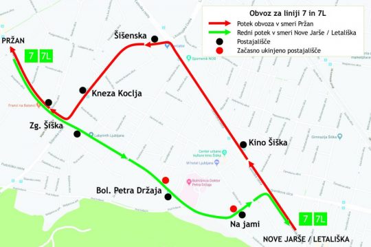 Drenikova ulica bo od sobote, 16.2.2019 do predvidoma 3.3.2019, na ...