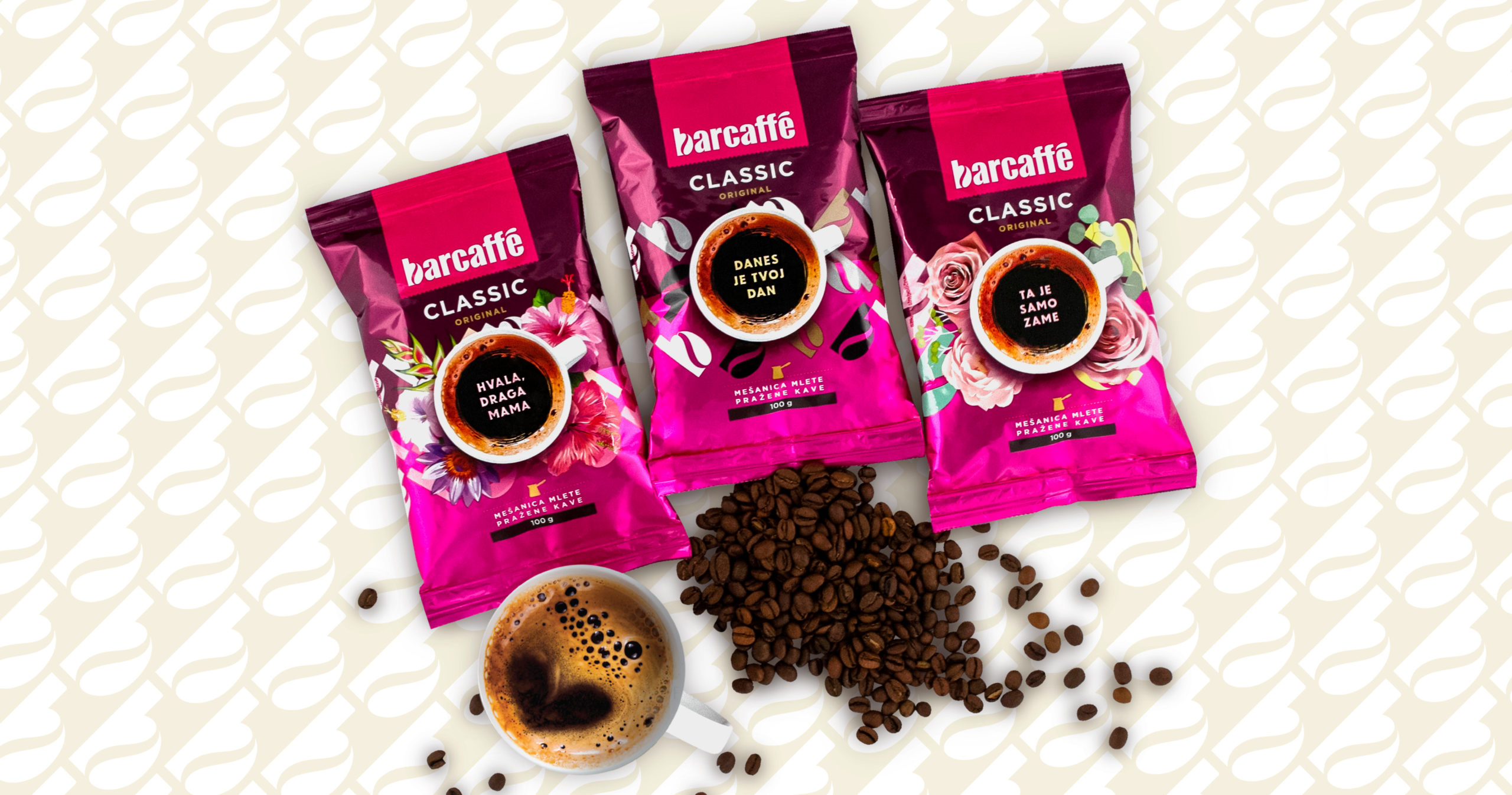 Kava Barcaffè Classic kot personalizirano darilo z različnimi napisi ...