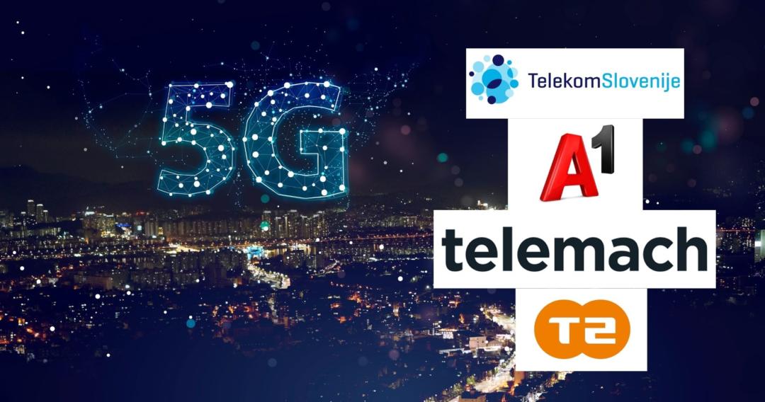 5G roaming / 5G gostovanje pri operaterjih Telekom Slovenije, A1 ...