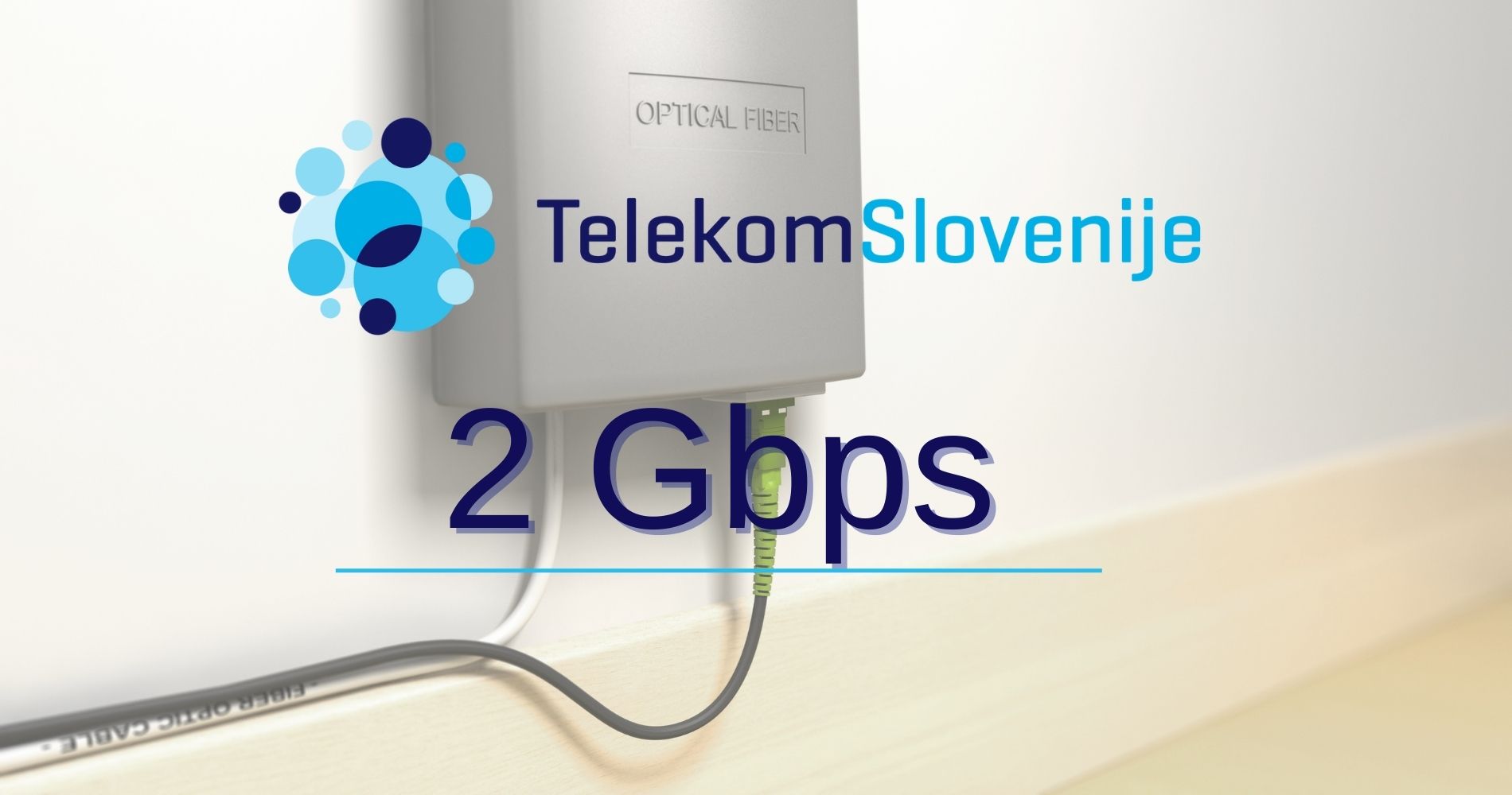 Telekom Slovenije 2Gbps na optičnem omrežju uvaja kot nadgradnjo ...