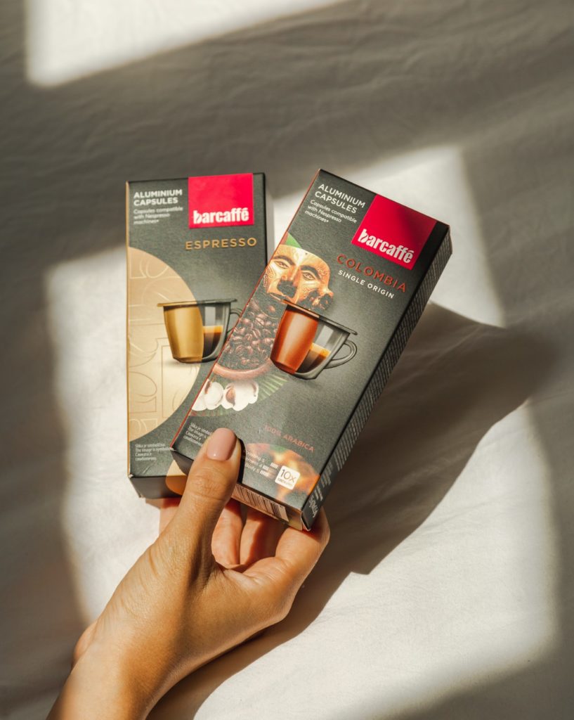 Barcaffè Cremoso in Barcaffè Colombia sta dva nova okusa kave v ...