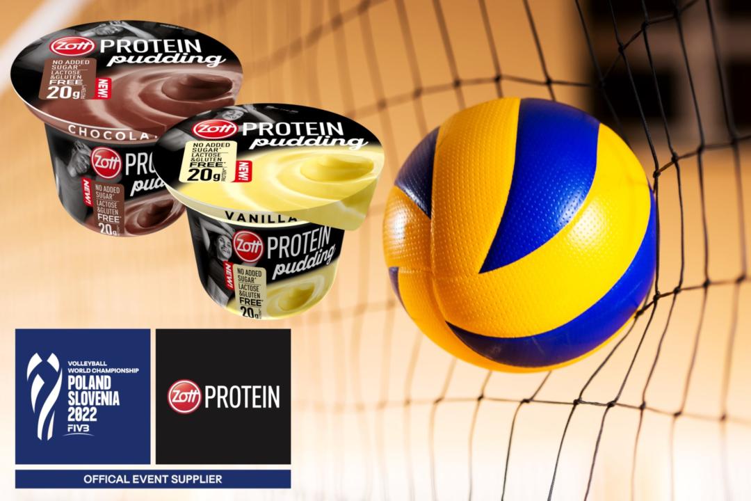 Zott je z linijo Zott PROTEIN (puding / jogurt) nacionalni sponzor ...