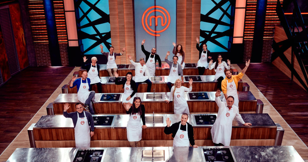 Masterchef Slovenija 2023 tekmovalci / Zala, Anja, Sabina, Barbara ...