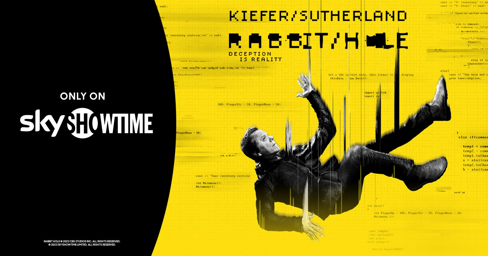 Serija Rabbit Hole (Zajčja luknja), v kateri ima glavno vlogo Kiefer ...