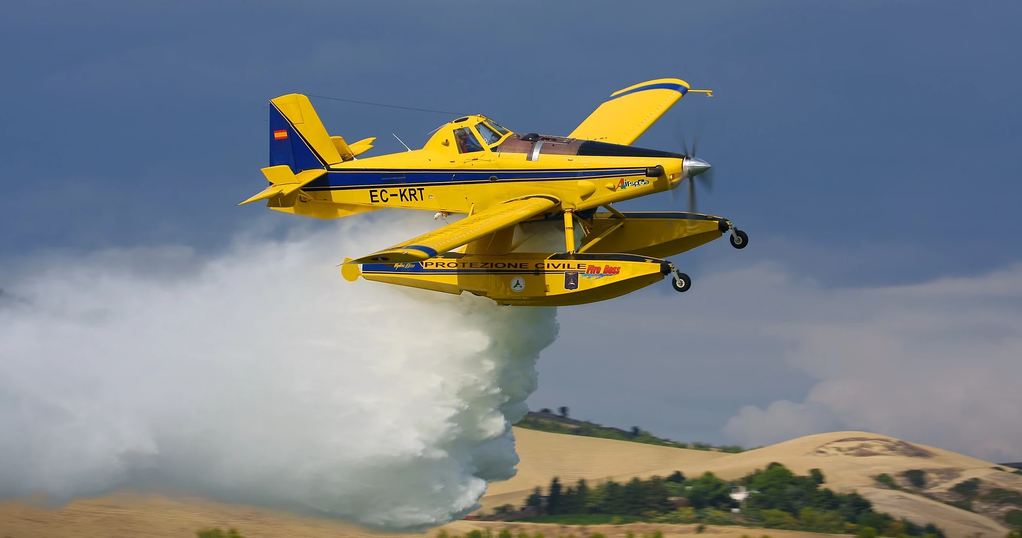 Slovenija kupuje 4 letala Air Tractor za gašenje požarov, dve letali ...