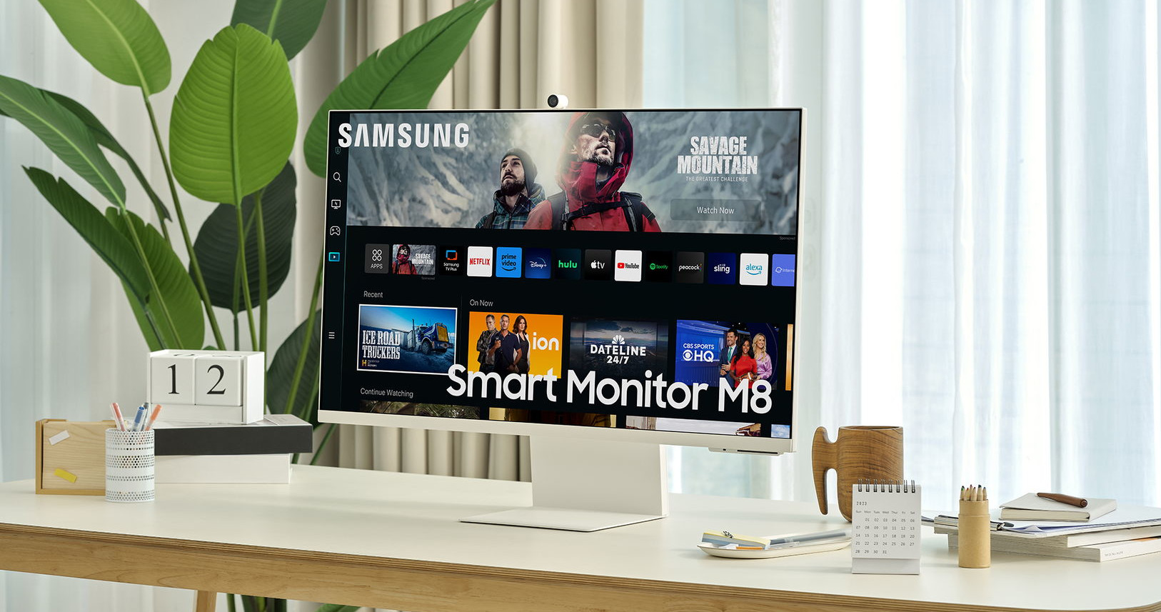 Samsung Smart monitor M80C (2023) cena / Nov Samsung Smart monitor je v ...