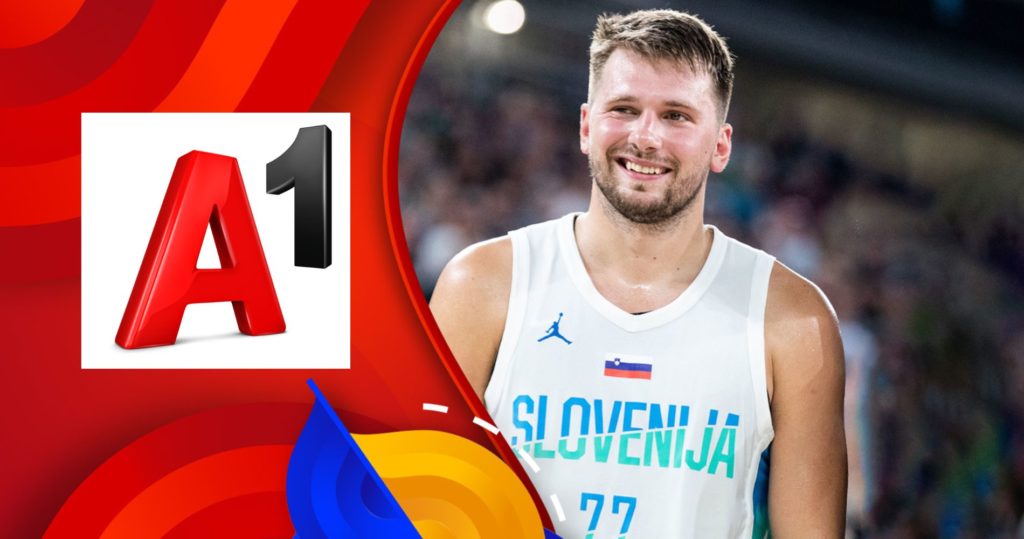 A1 Slovenija uporabnikom odklepa Šport TV 1, da bodo Luka Dončić in ekipa na svetovnem prvenstvu ...