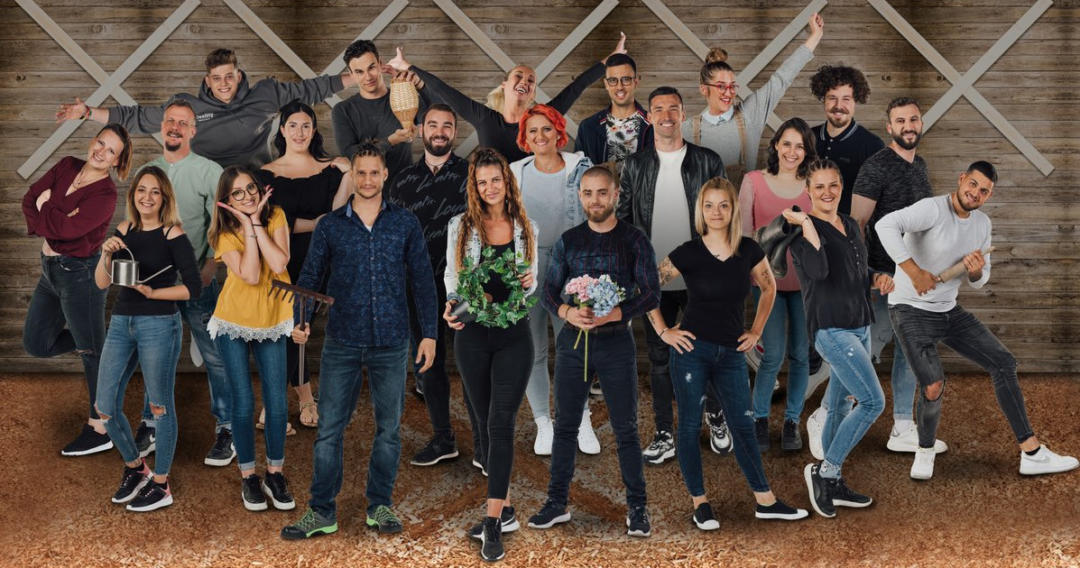 Kmetija 2023 tekmovalci (Kmetija X) / Alen, David Peter, Domen, Franc ...