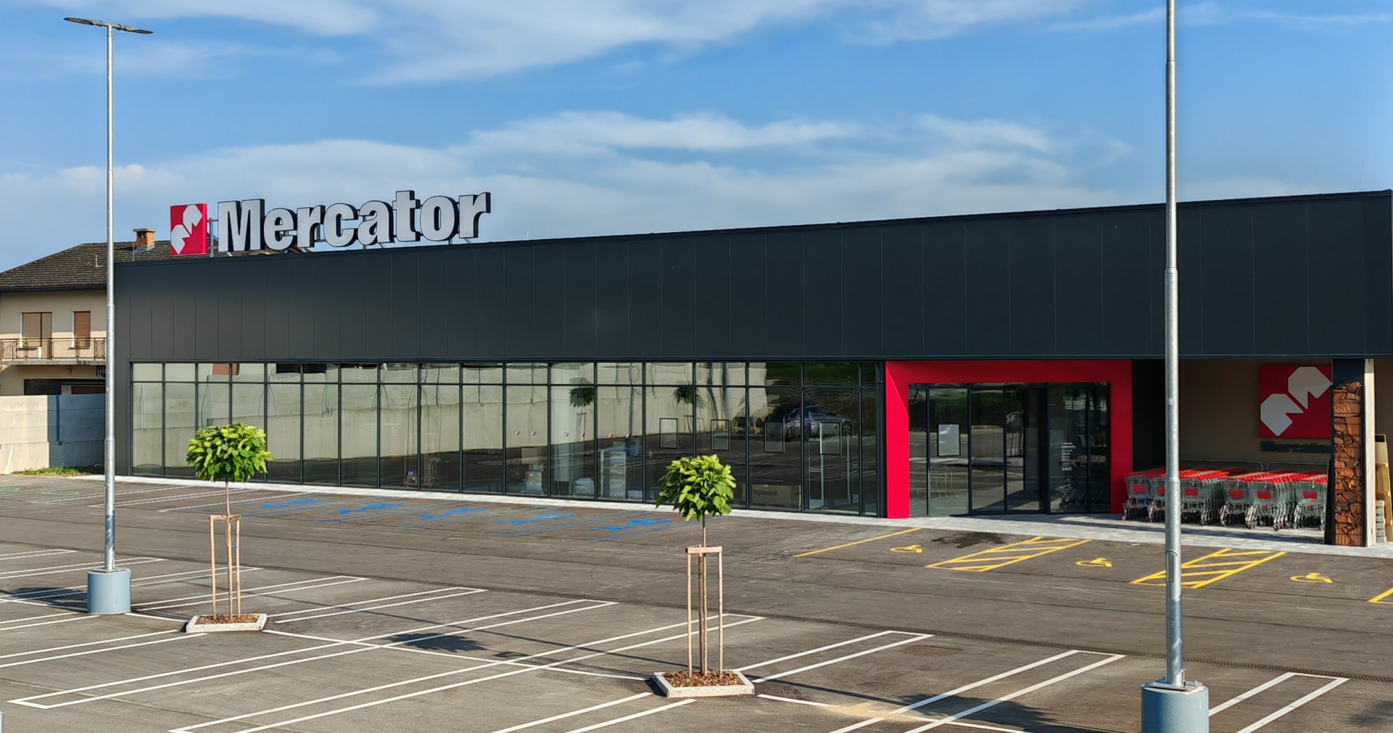 Nova trgovina Mercator Supermarket Brezovica (Tržaška cesta) s 1.340 m2 ...