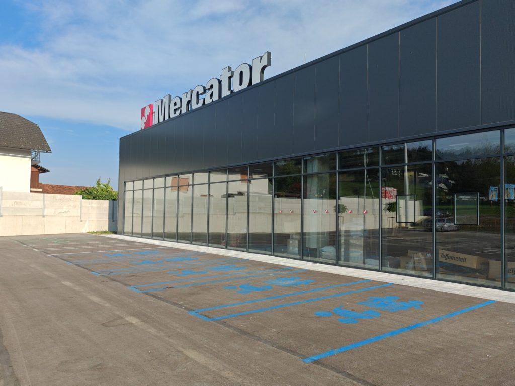 Nova trgovina Mercator Supermarket Brezovica (Tržaška cesta) s 1.340 m2 ...