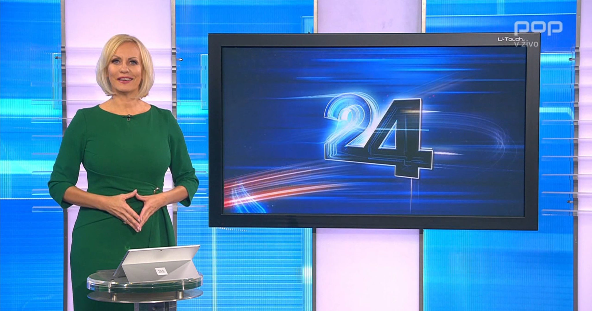 POP TV v programsko shemo ob 16.00 dodaja informativno oddajo 24UR ...