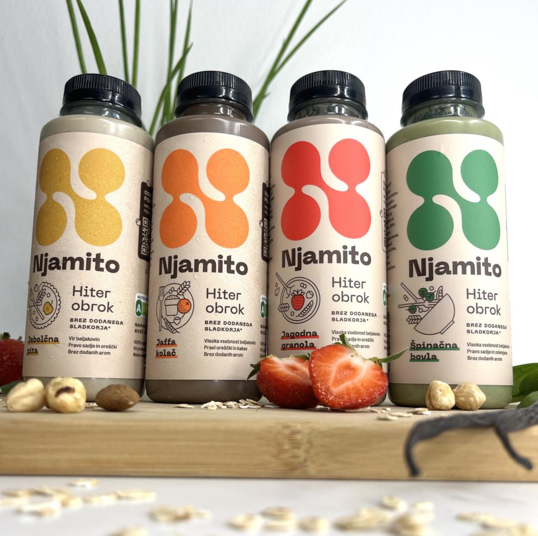 Njamito obrok v flaški zdaj tudi v trgovinah Spar Slovenija / slovenska ...