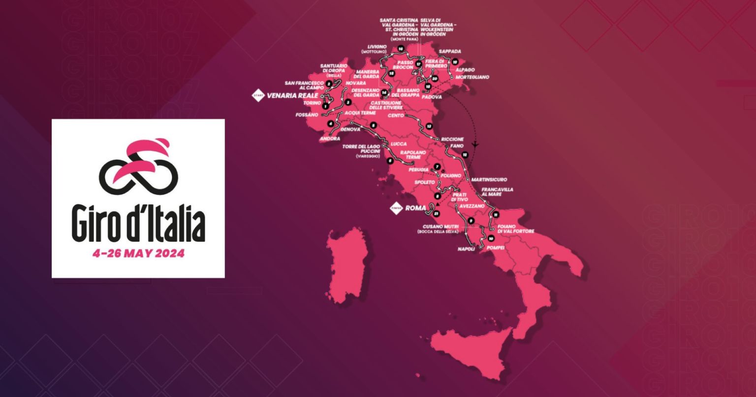 Giro d’Italia 2024 (Dirka po Italiji 2024) prenos v živo / Kolesarska ...
