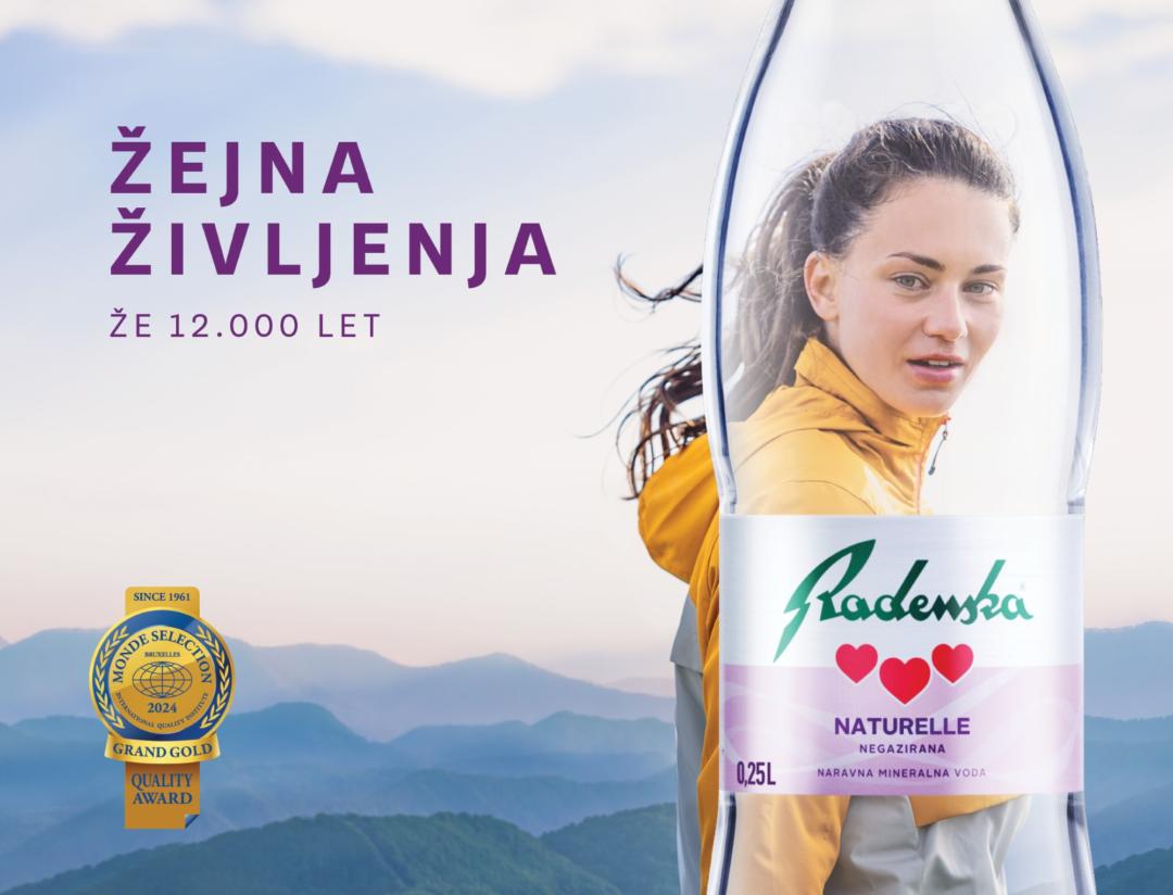 Naravna mineralna voda Radenska Naturelle: 12.000 let star naravni ...