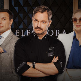 Ja, Chef! – igralci / Jurij Zrnec, Katarina Čas, Bojan Emeršič, Tjaša ...