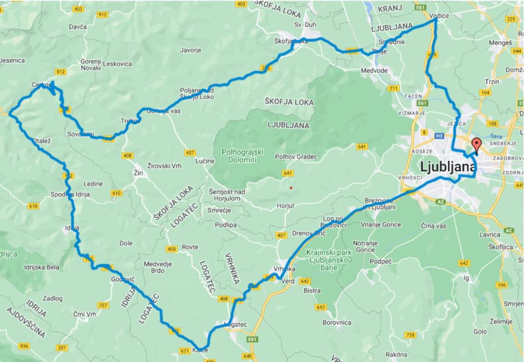 Maraton Franja 2024 zapora cest (7.6., 8.6. in 9.6.2024) / Zapora cest ...