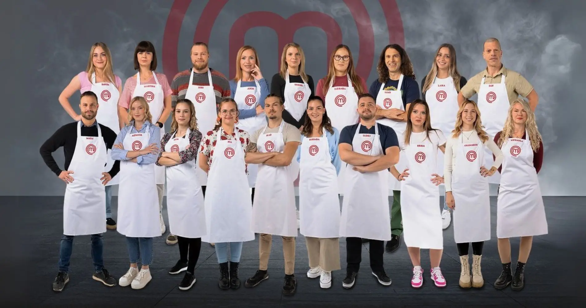 Masterchef Slovenija 2025 tekmovalci / Anamarija, Barbara, Barbara ...