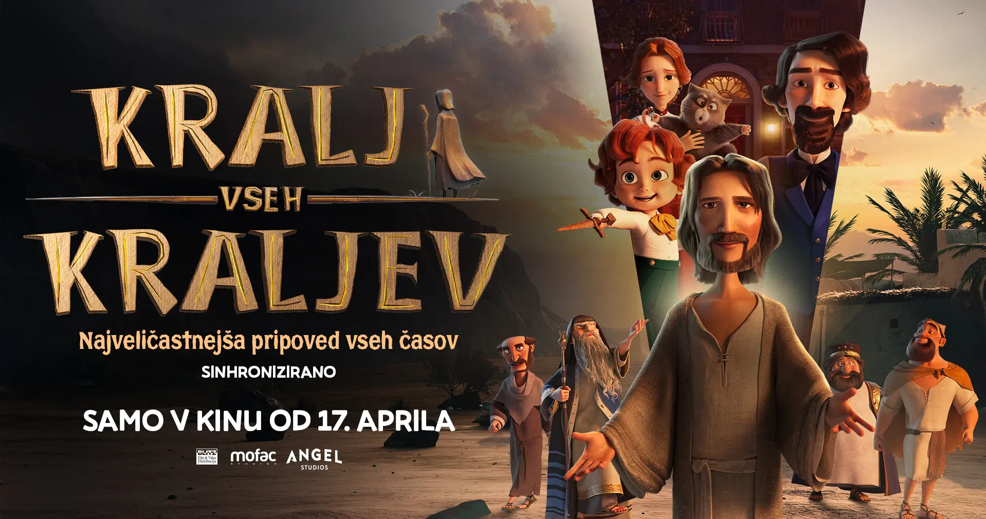 Animirana filmska zgodba Charlesa Dickensa »Kralj vseh kraljev« v ...