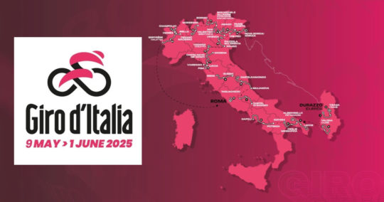Giro d’Italia 2025 (Dirka po Italiji 2025) prenos v živo / Kolesarska dirka v živo etape trasa ...